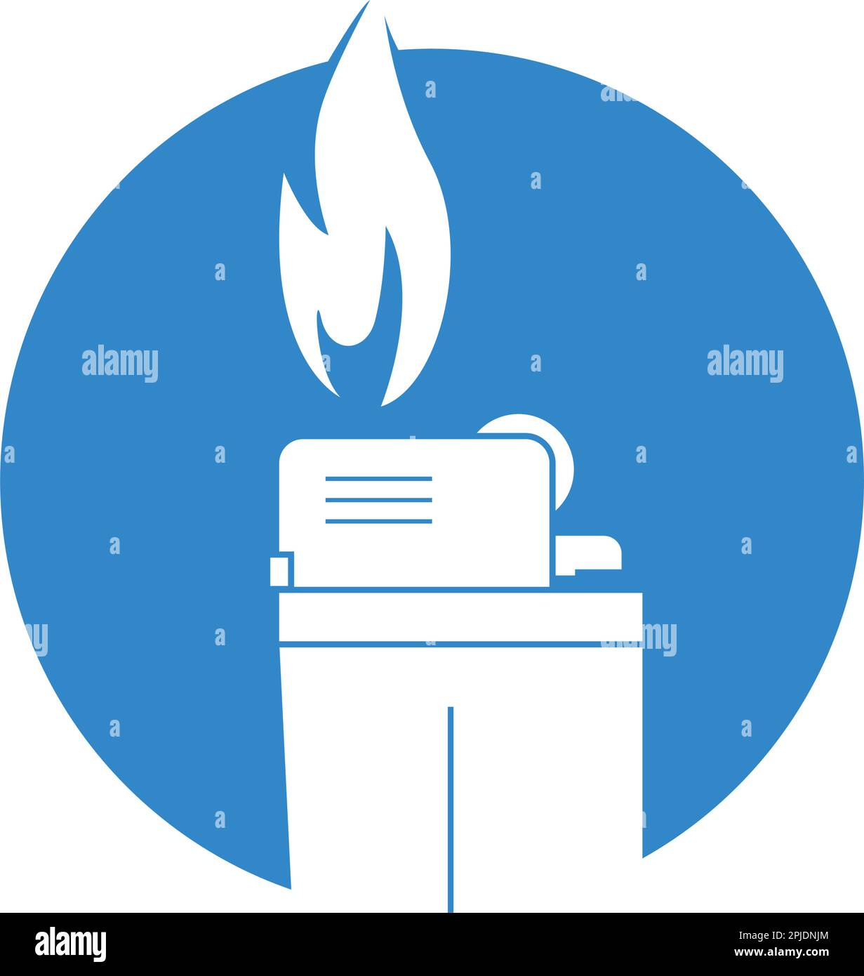 Gas Lighter Icon logo vektor temlpate Stock Vector Image & Art - Alamy