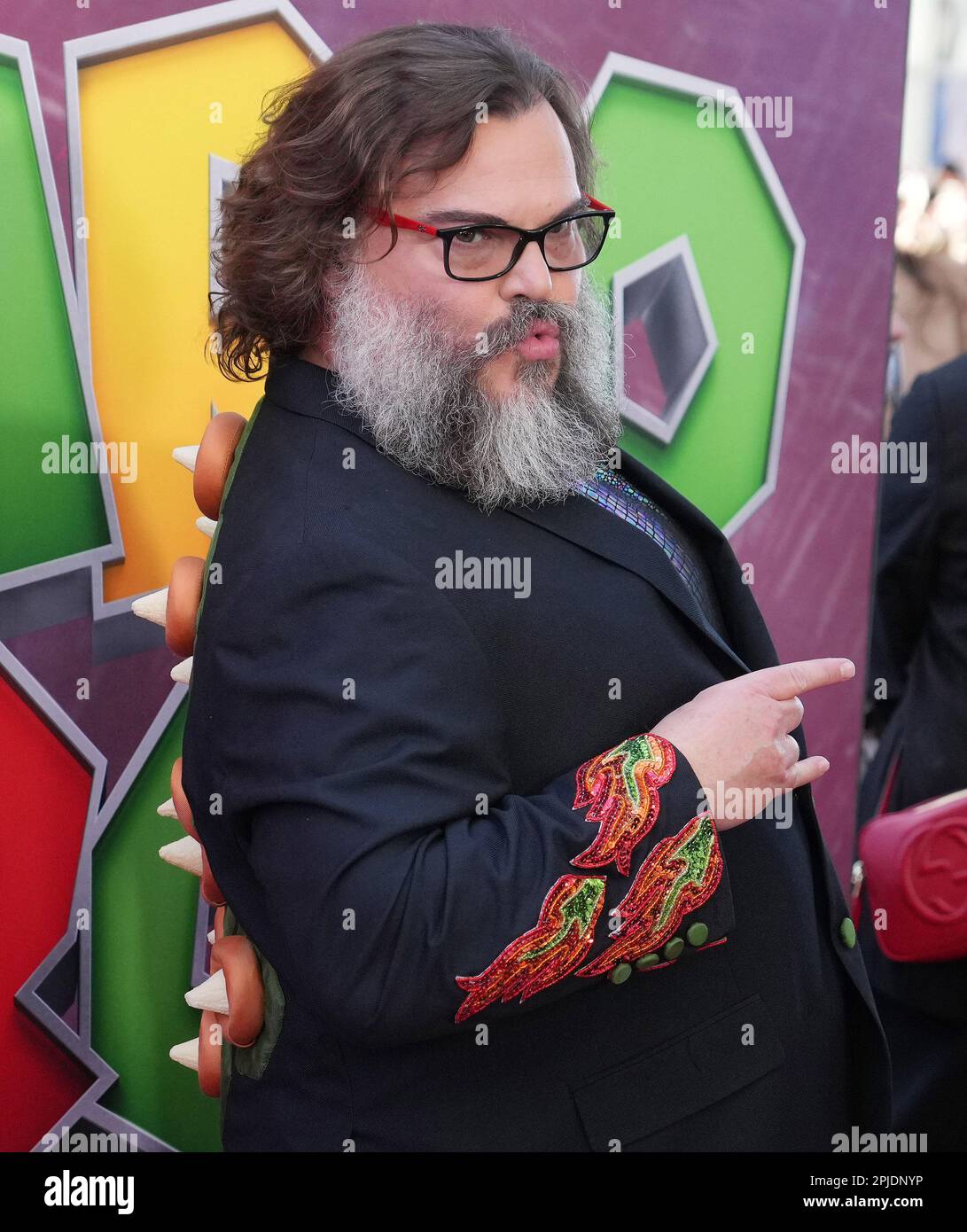 Los Angeles, USA. 01st Apr, 2023. Jack Black arrives at Universal ...
