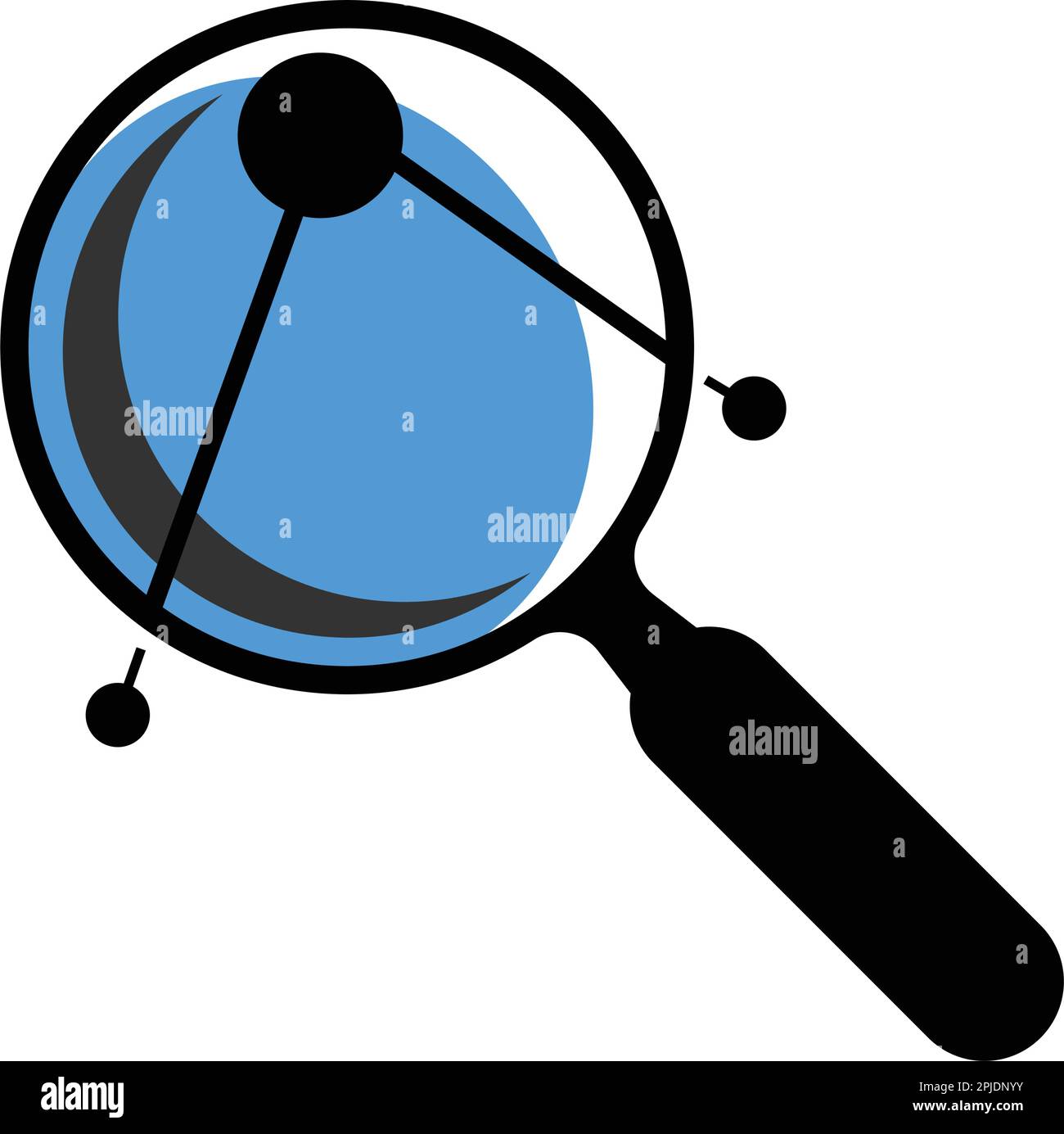 Analysis icon, Vector illustration logo design Stock Vector Image & Art ...