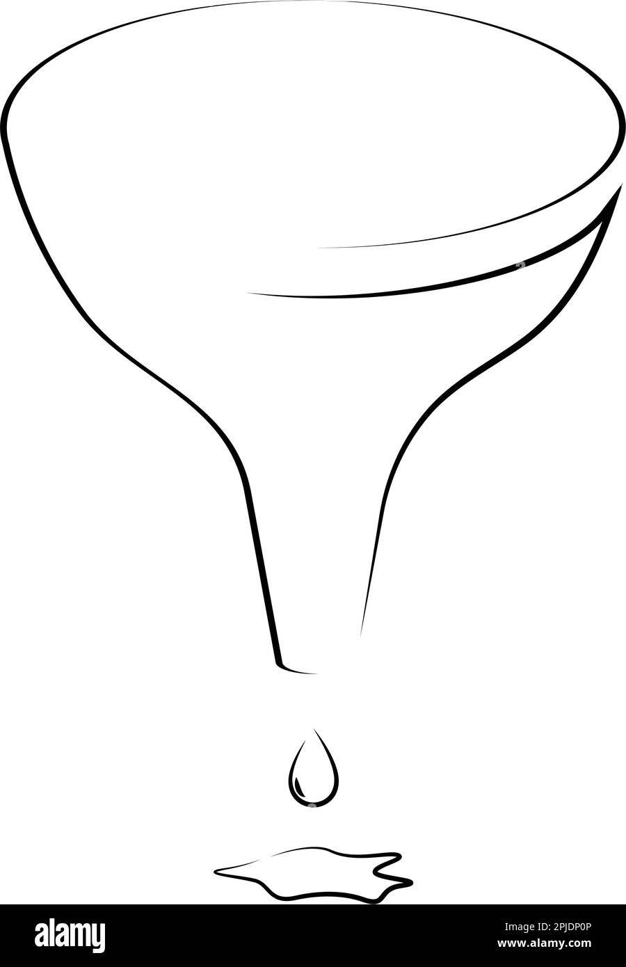 funneling logo icon vector illustration Stock Vector Image & Art - Alamy