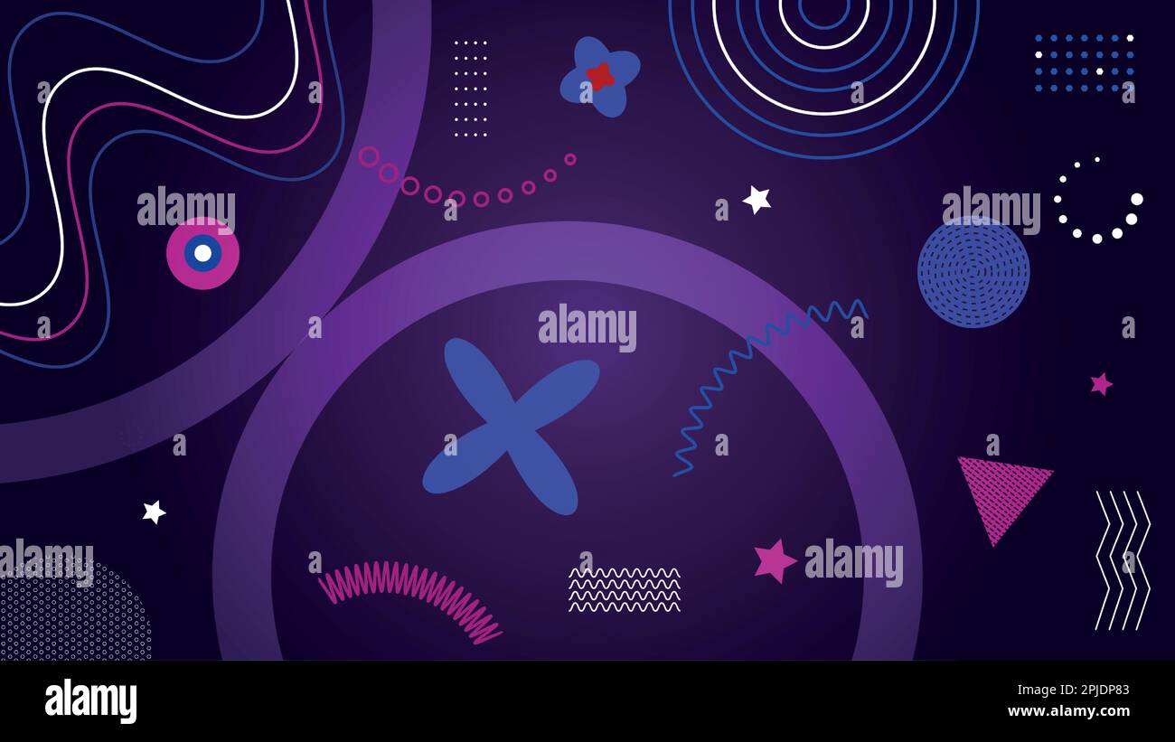 Abstract Shape Pattern Trendy Repeat Simple Modern Geometric Elements Line Textures Minimal