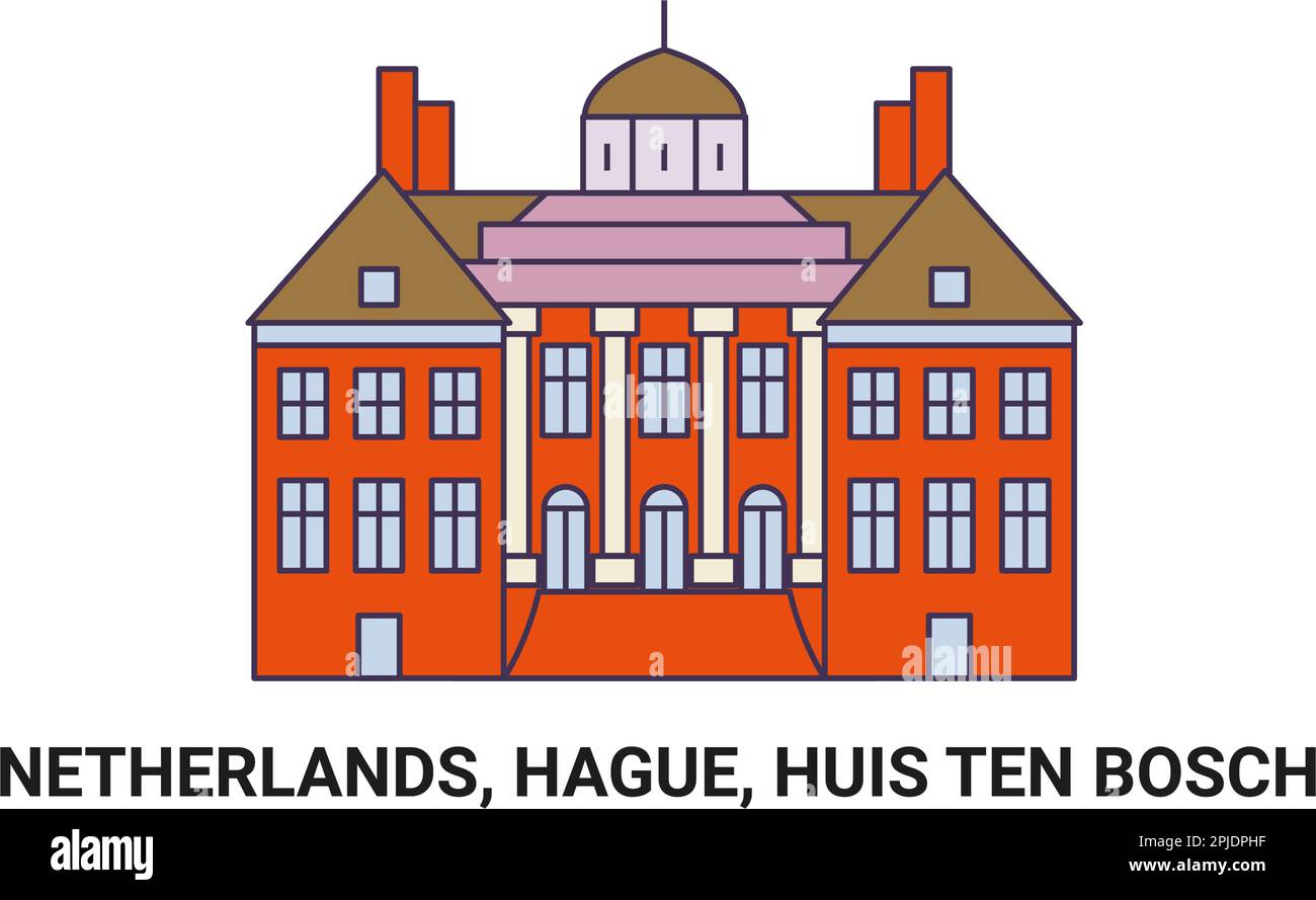 Huis ten bosch hague Stock Vector Images - Alamy