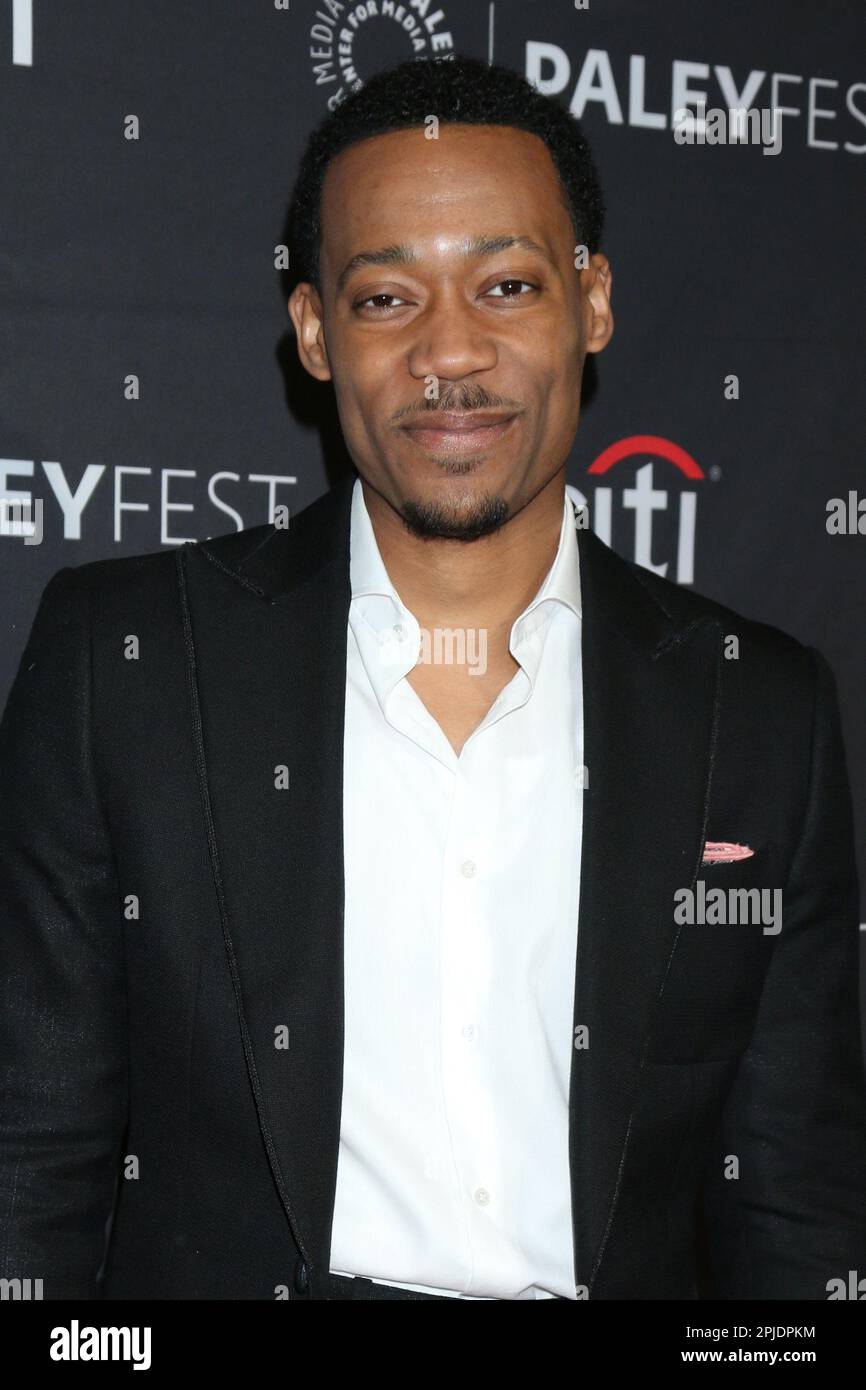 LOS ANGELES - APR 1: Tyler James Williams at the 2023 PaleyFest ...