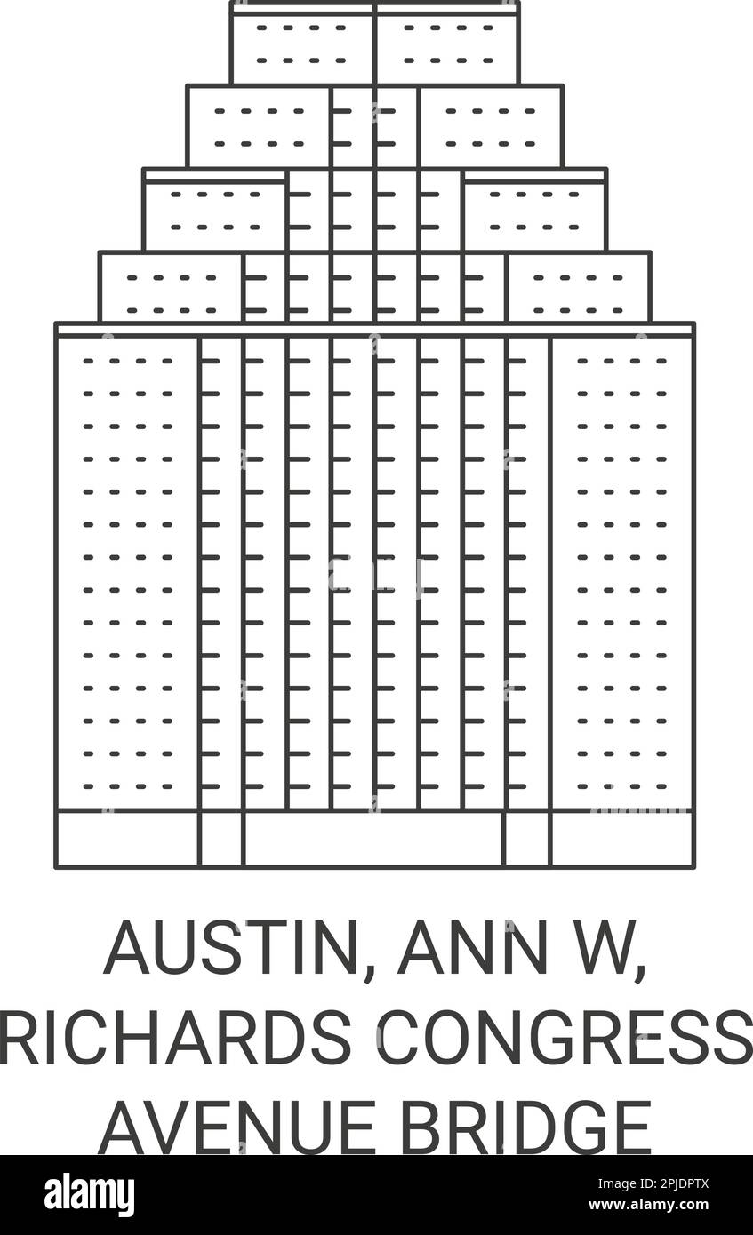 Usa, Austin, Ann W, Richards Congress Avenue Bridge travel landmark ...