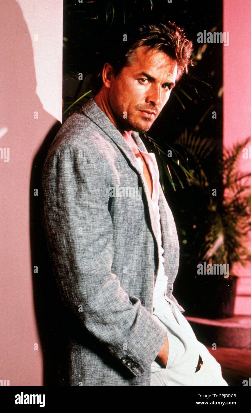 Miami vice don johnson hi-res stock photography and images - Alamy
