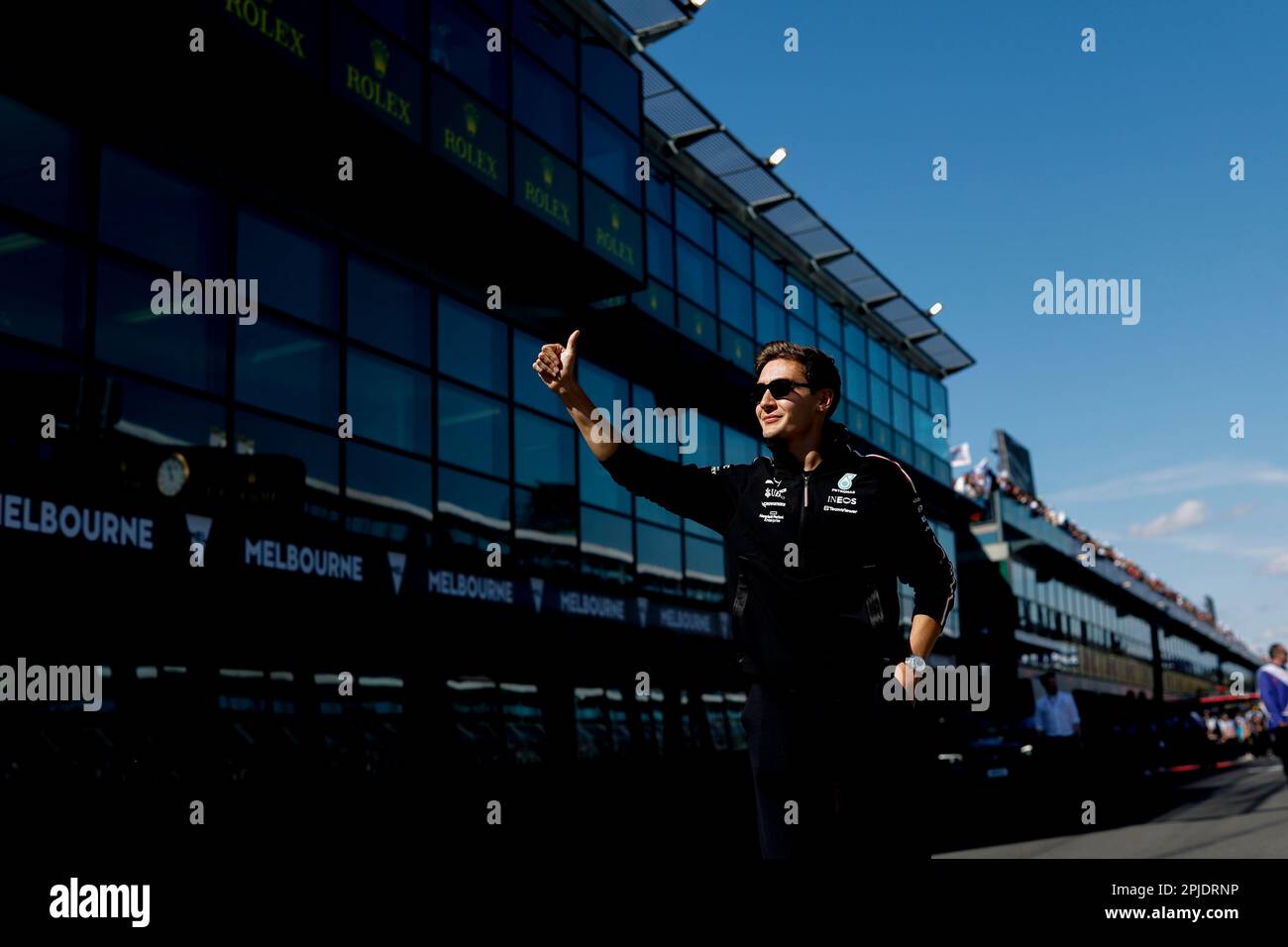 George russell f1 albert park hi-res stock photography and images - Alamy