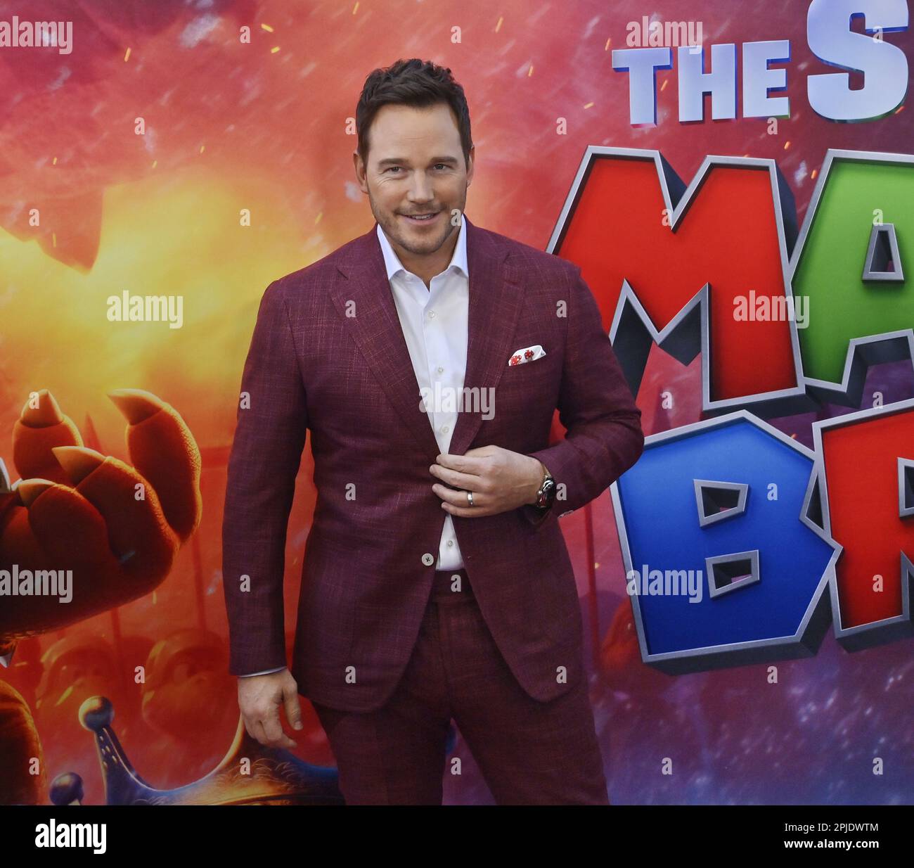 Los Angeles, United States. 01st Apr, 2023. Cast member Chris Pratt ...