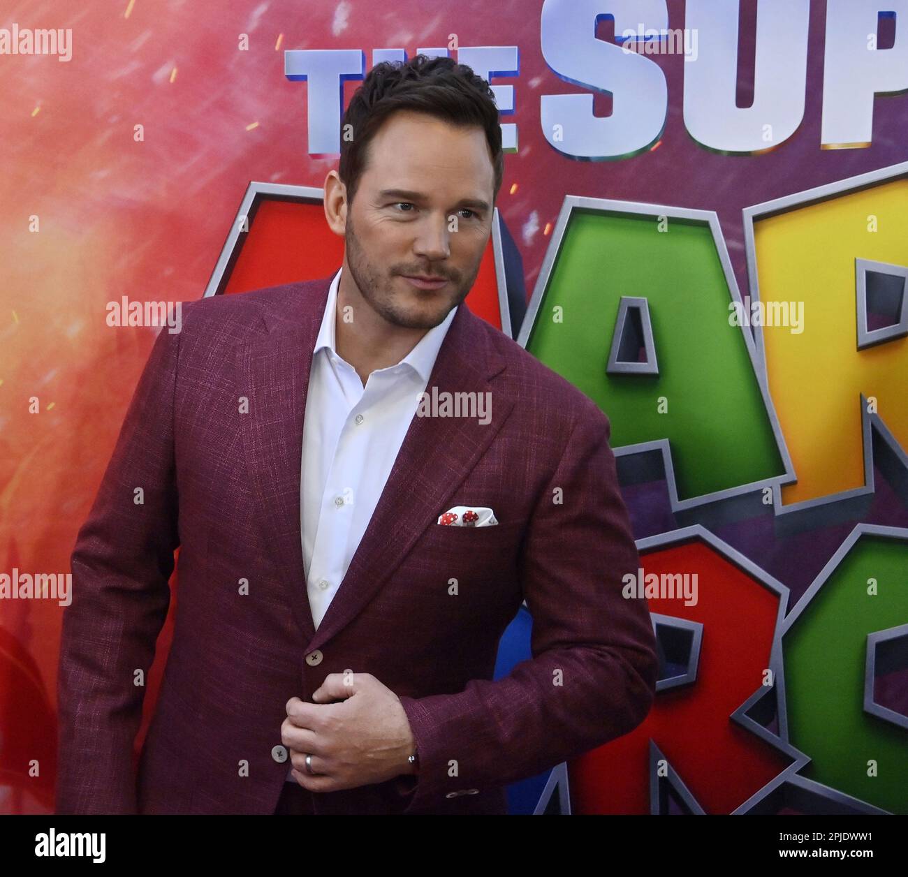 Los Angeles, United States. 01st Apr, 2023. Cast member Chris Pratt ...