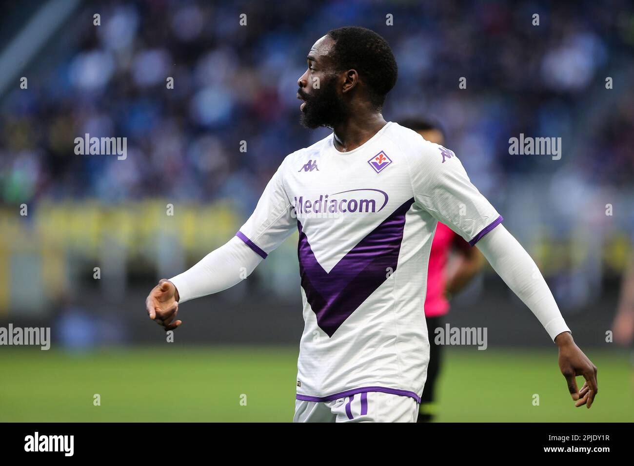 Jonath Ikone, Fiorentina player Stock Photo - Alamy