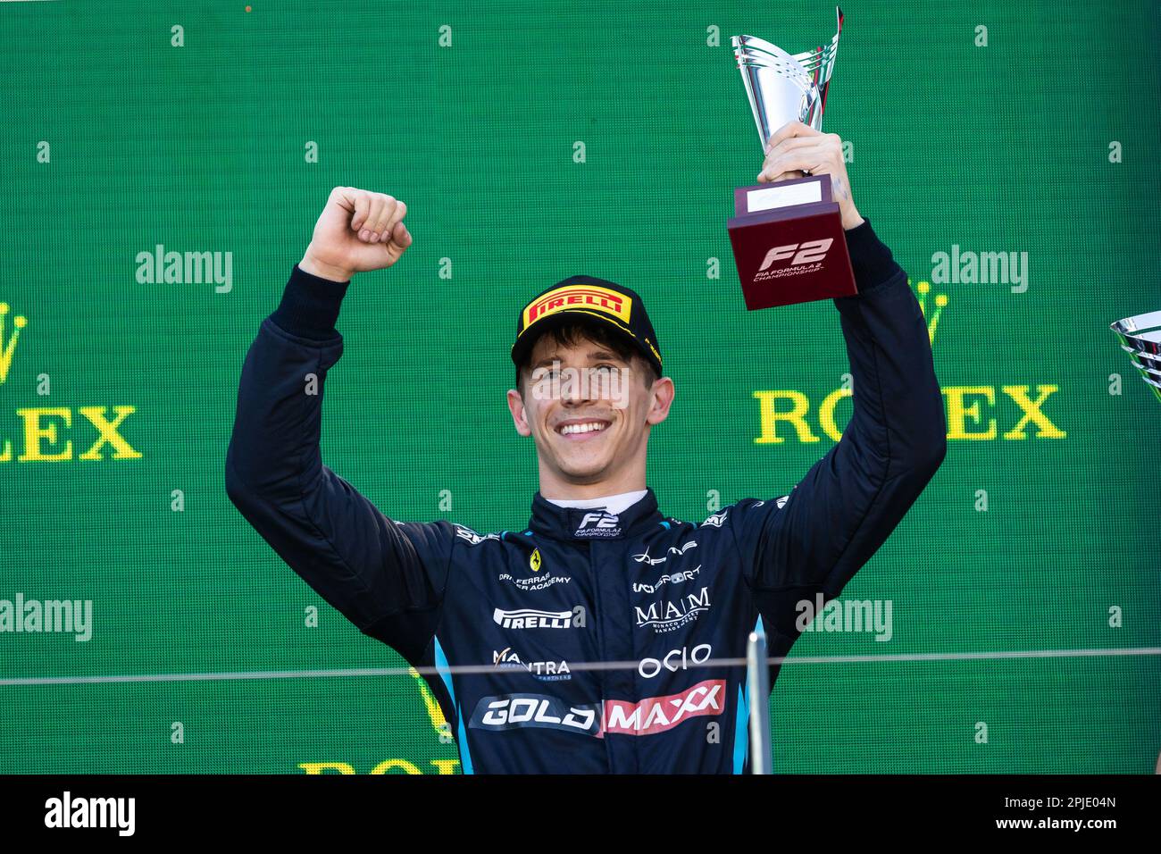 LECLERC Arthur (mco), DAMS, Dallara F2, portrait during the 3rd round ...
