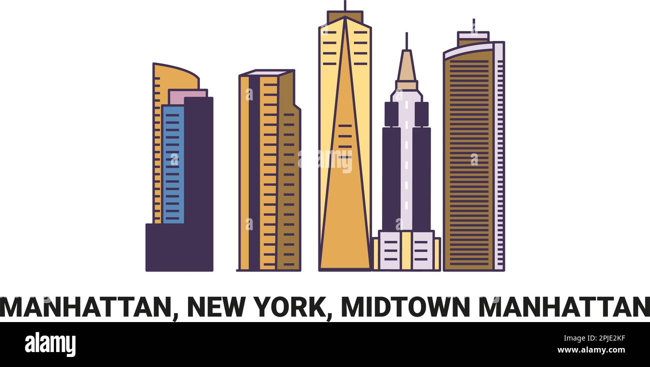 United States, Manhattan, New York, Midtown Manhattan, travel landmark ...