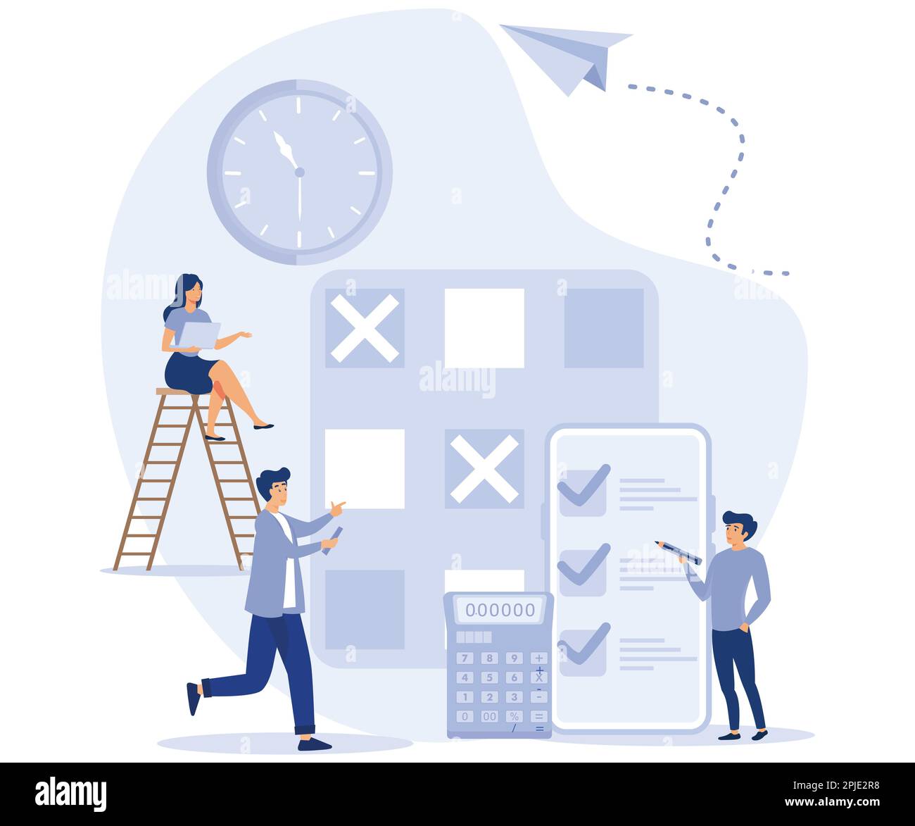 Effective time management and organization process of business team ... Effective time management and organization process of business team ...