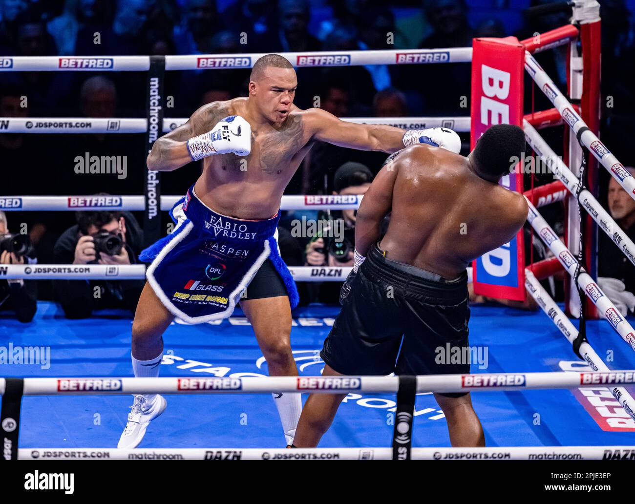 LONDON, UNITED KINGDOM. 01 Apr, 2023. Fabio Wardley vs Michael Coffie - WBA Continental ...
