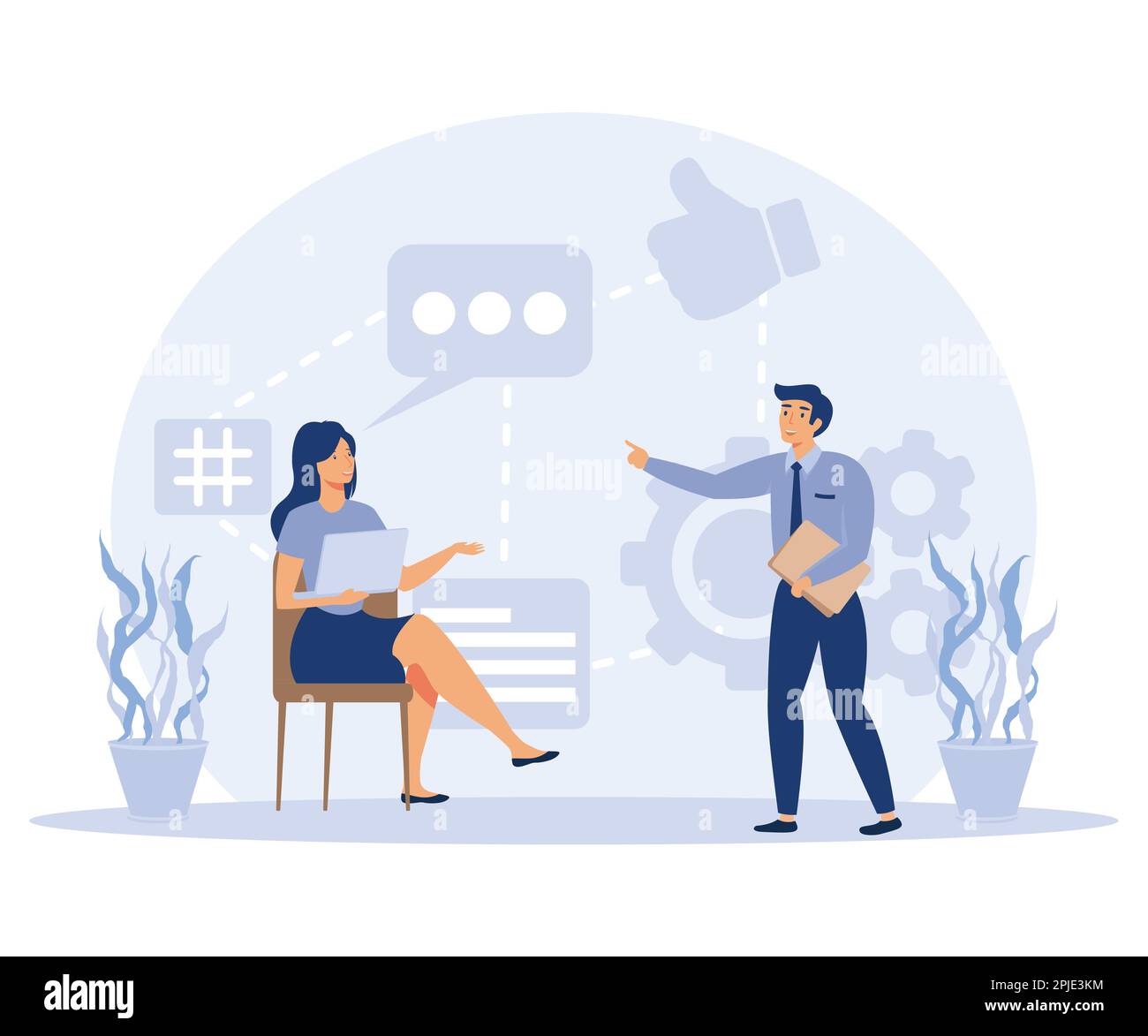 Competitive network Stock Vector Images - Alamy