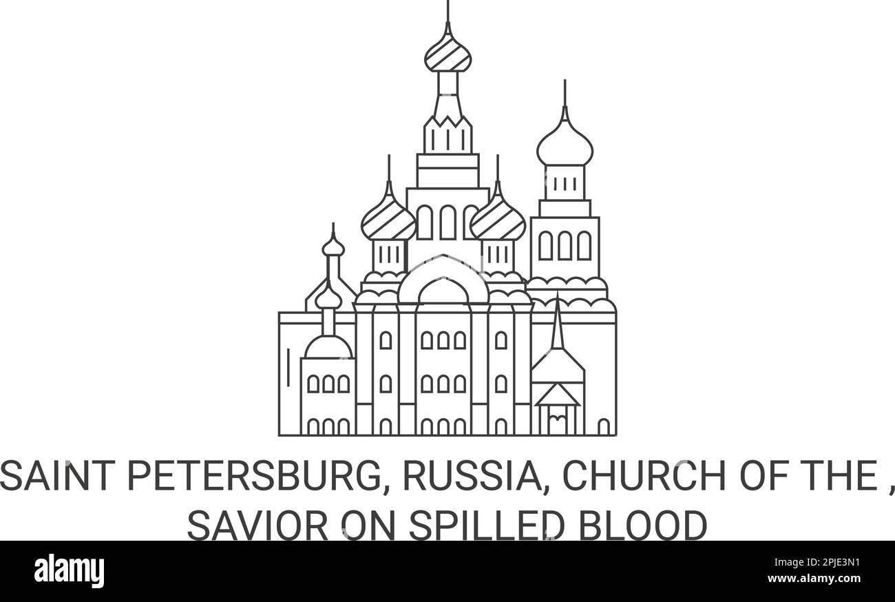 Russia, Saint Petersburg, Church Of The , Savior On Spilled Blood ...