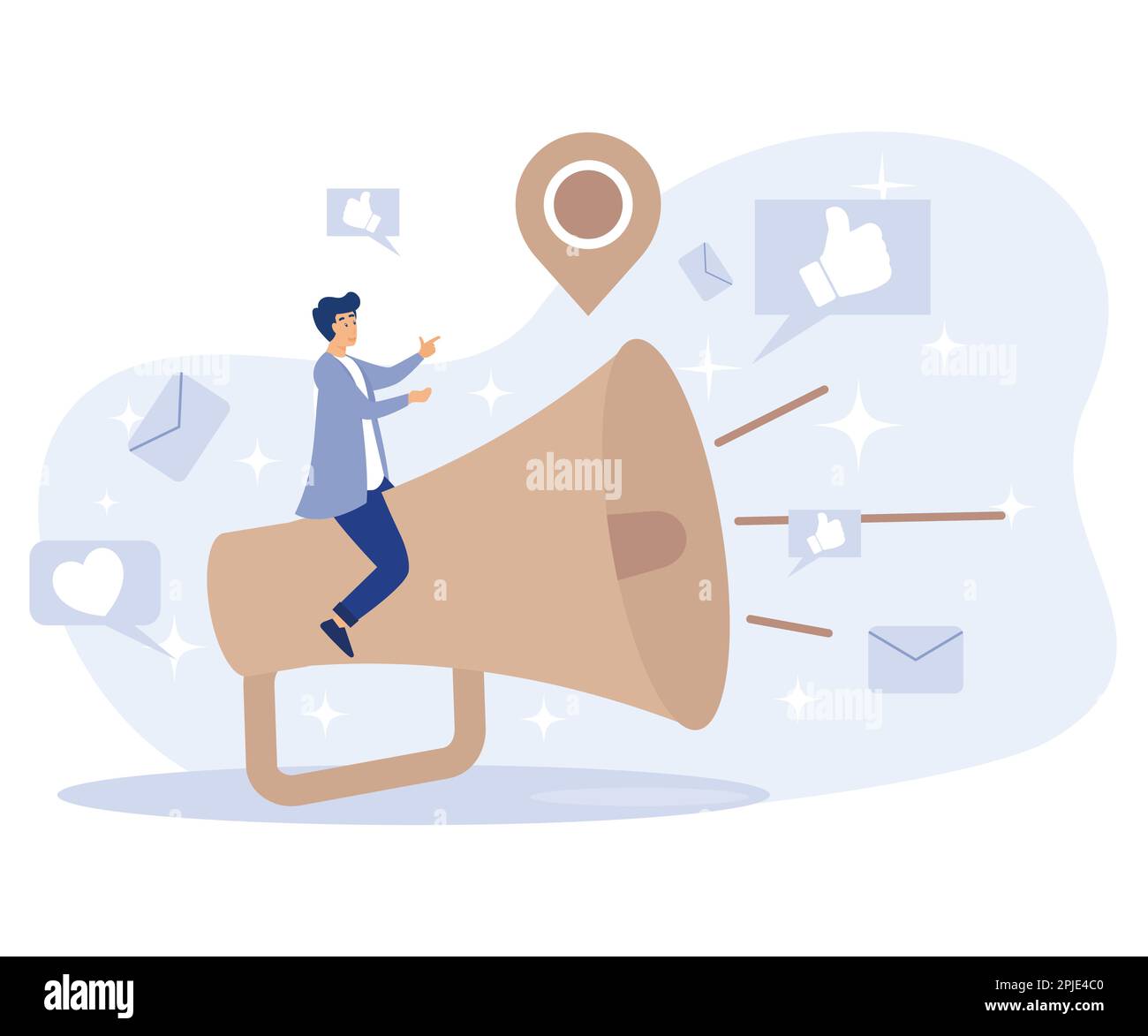 Online digital campaign concept, Advertising, cost per acquisition ...