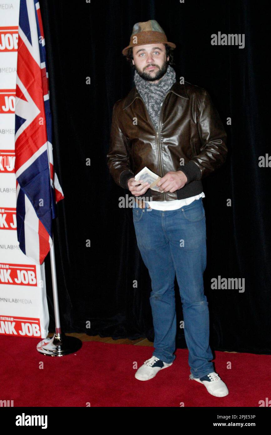 Gyton Grantley The movie premiere of The Bank Job. Sydney, Australia ...