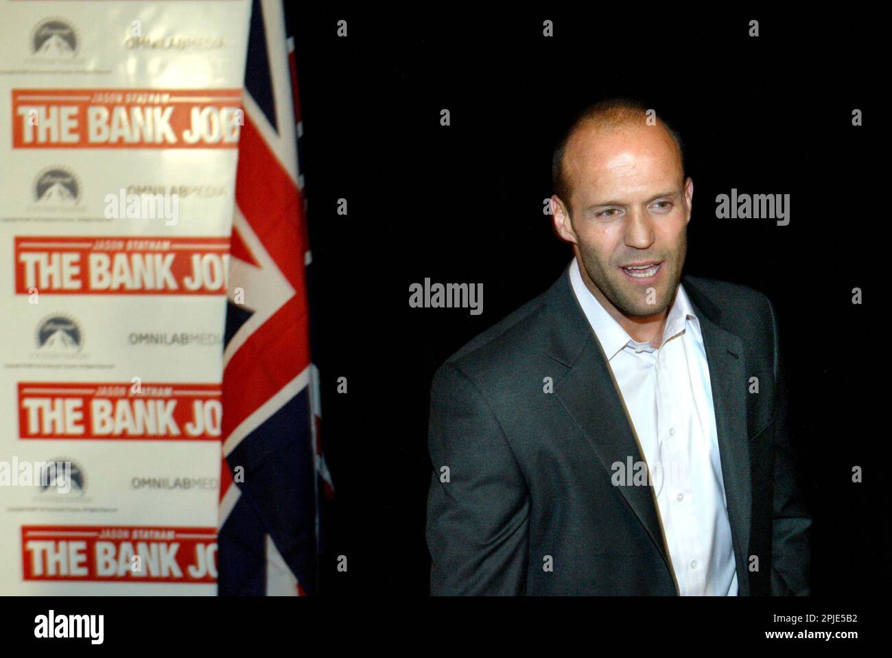 Jason Statham The movie premiere of The Bank Job. Sydney, Australia. 09 ...