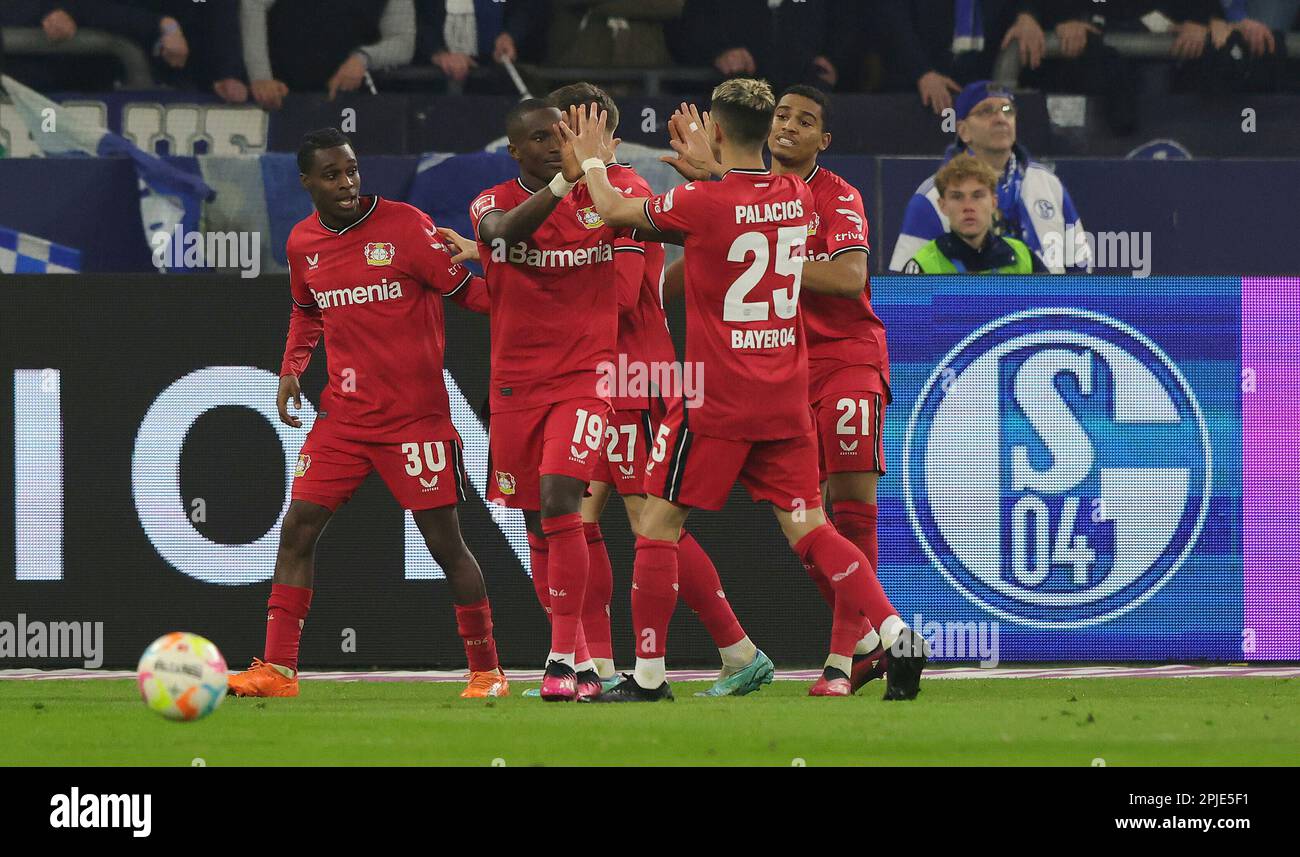 Gelsenkirchen, Deutschland. 01st Apr, 2023. firo : 04/01/2023, Football ...