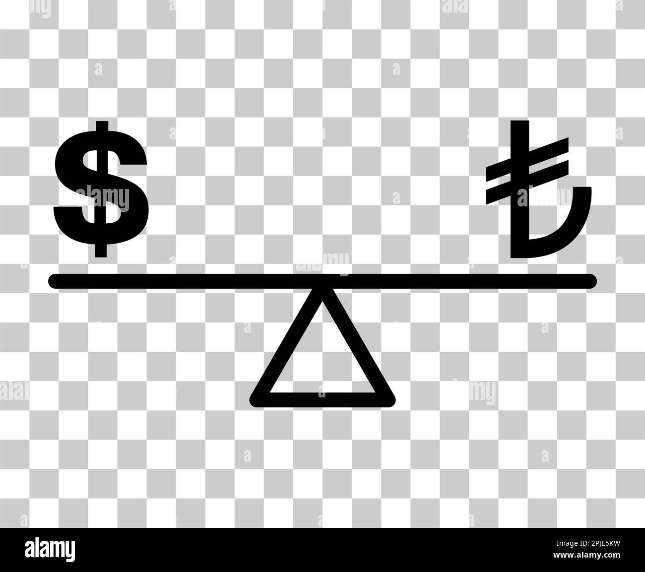 Balance dollar harmony justice vector icon isolated on background ...