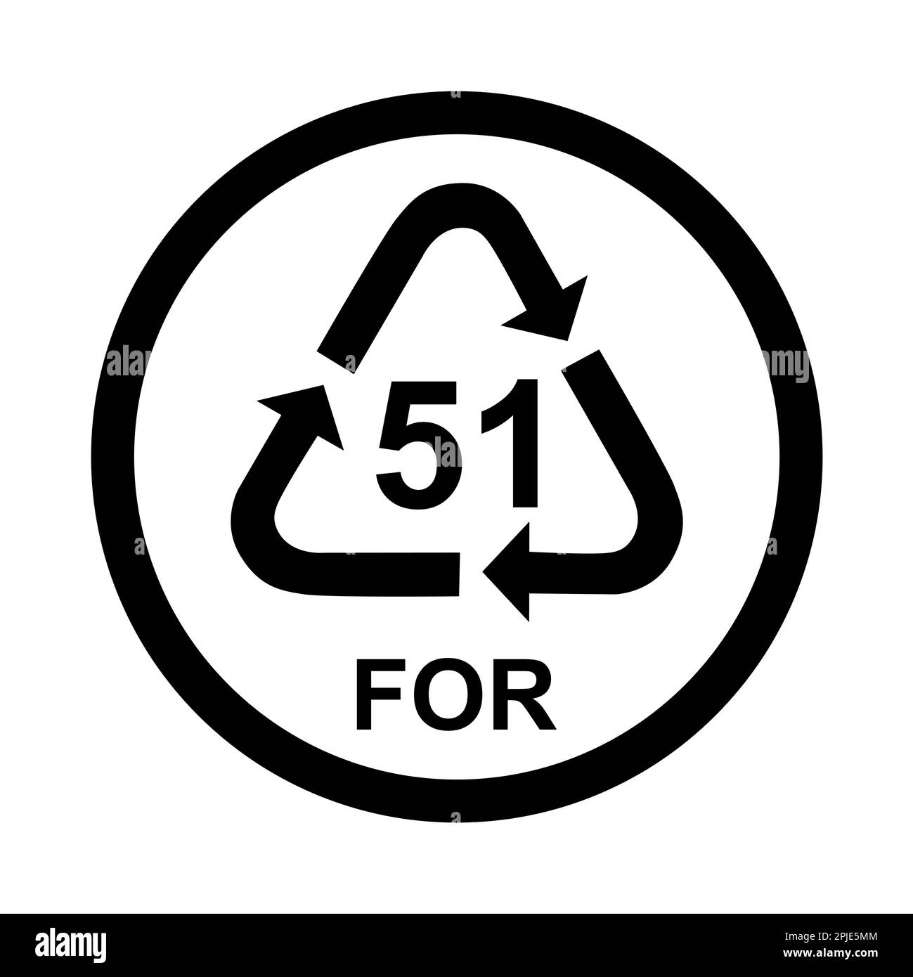 Organic symbol, ecology recycling sign isolated on white background ...