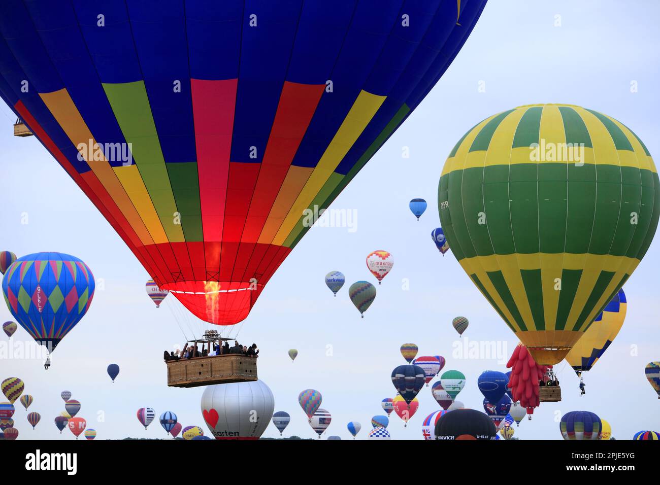 Lorraine Mondial Air Ballons. International balloon gathering in ...