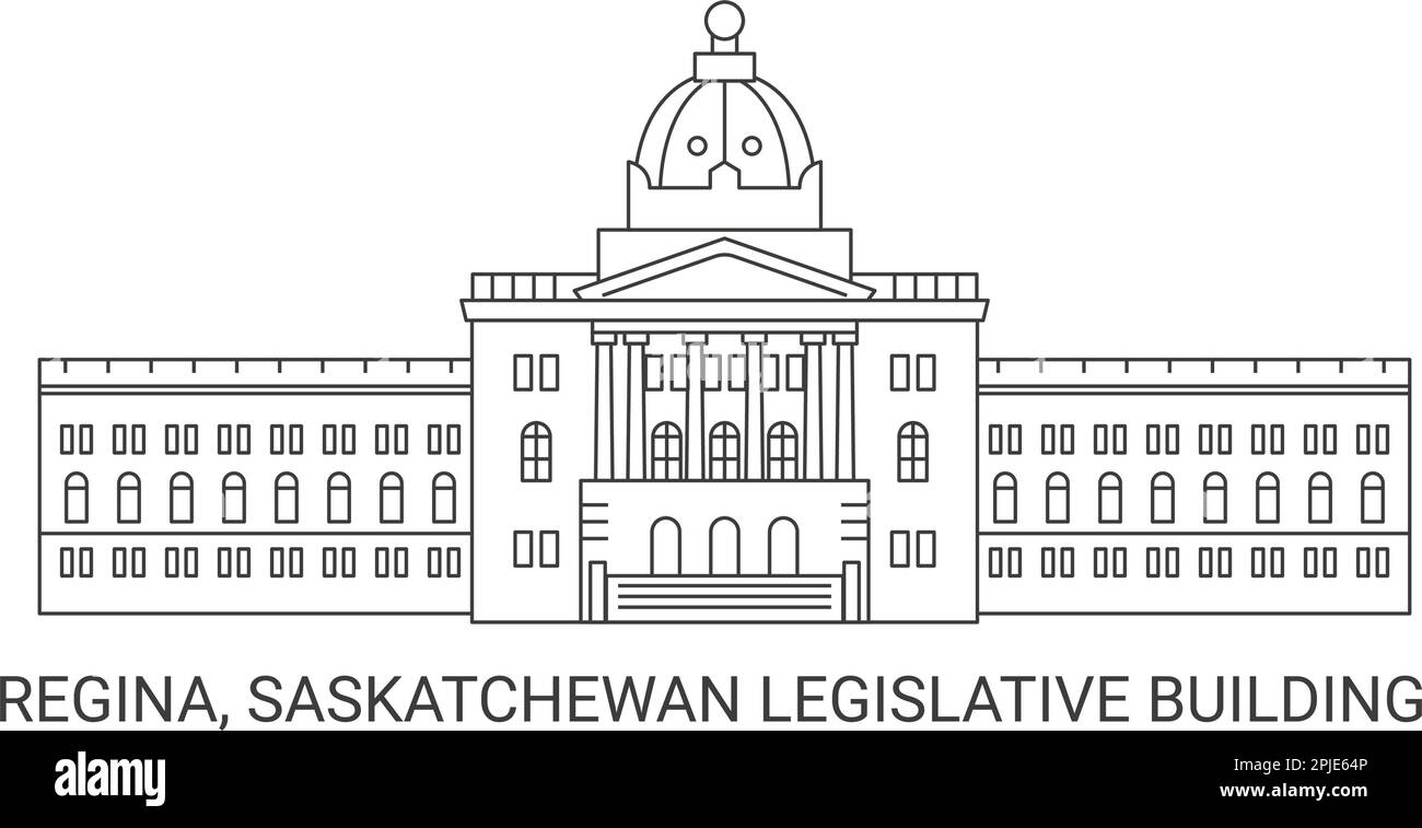 Canada, Regina, Saskatchewan Legislative Building, travel landmark ...