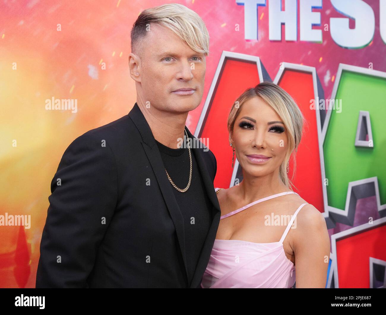Los Angeles, USA. 01st Apr, 2023. (L-R) Brian Tyler and Sofie Tyler at ...