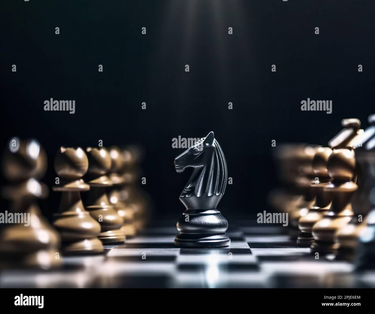 Image of chess game. Business, competition, strategy, leadership and ...