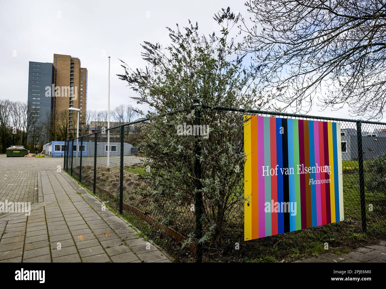 RIJSWIJK - Exterior of the flexible accommodation Hof van Elsenburg on ...