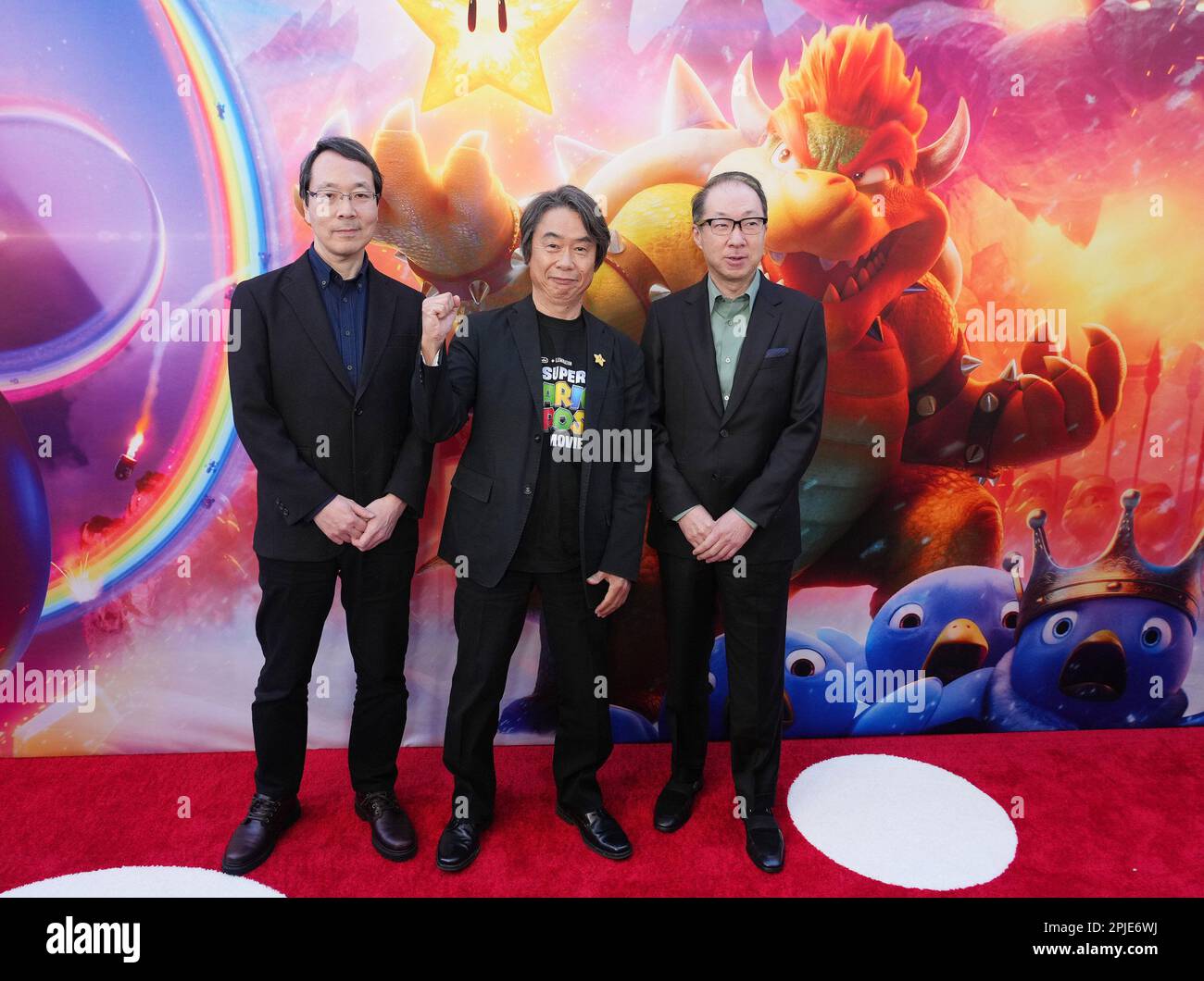 Los Angeles, USA. 01st Apr, 2023. (L-R) Takumi Kawagoe, Shigeru ...
