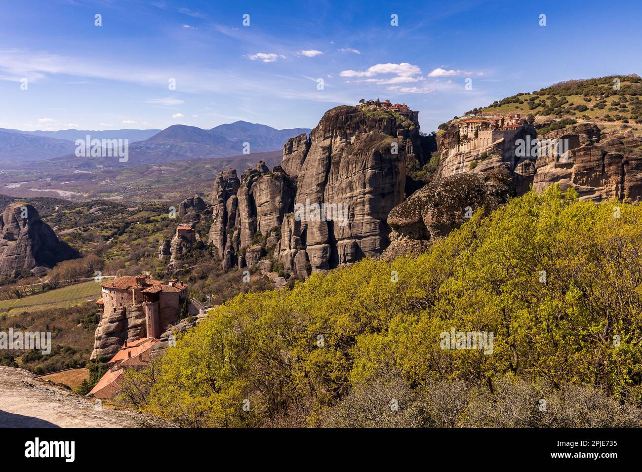 Meteora is a stunning UNESCO World Heritage site located in central ...
