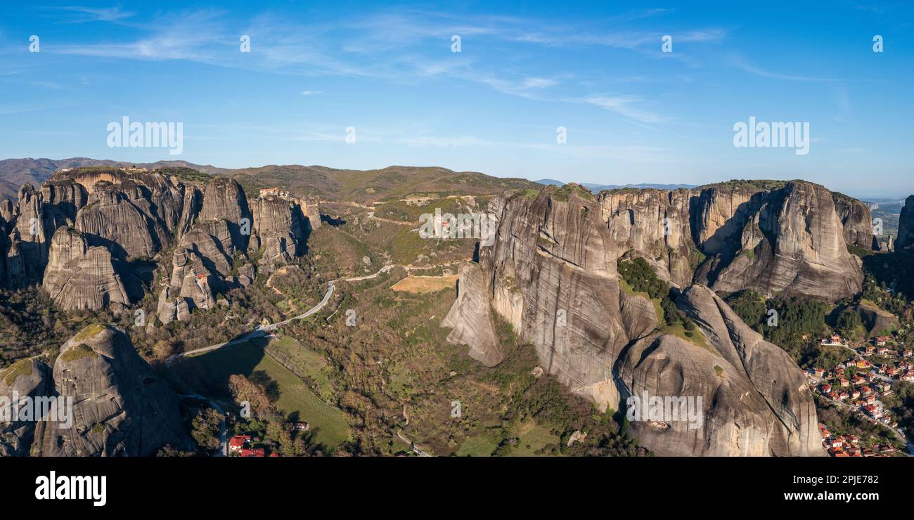 Meteora is a stunning UNESCO World Heritage site located in central ...