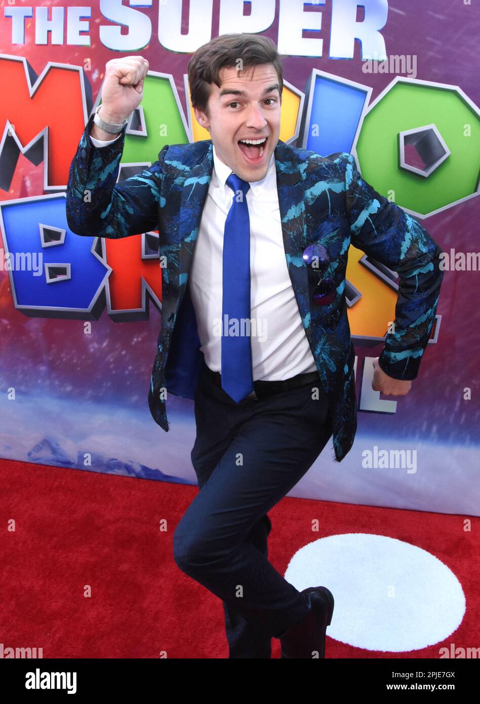 Los Angeles, California, USA 1st April 2023 Youtuber Matthew Robert ...