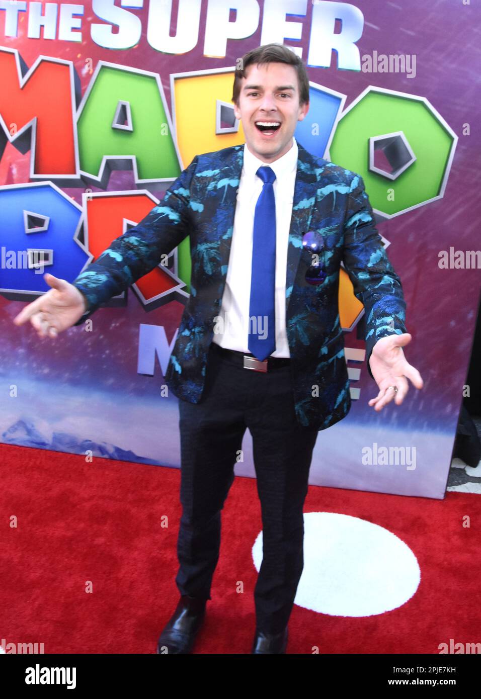 Los Angeles, California, USA 1st April 2023 Youtuber Matthew Robert ...