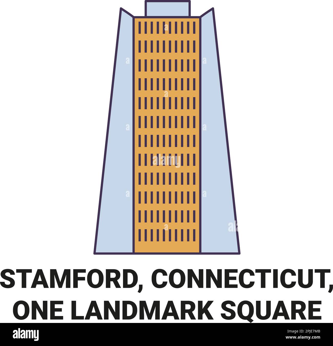 Distinctive attractive modern architecture Stock Vector Images - Alamy