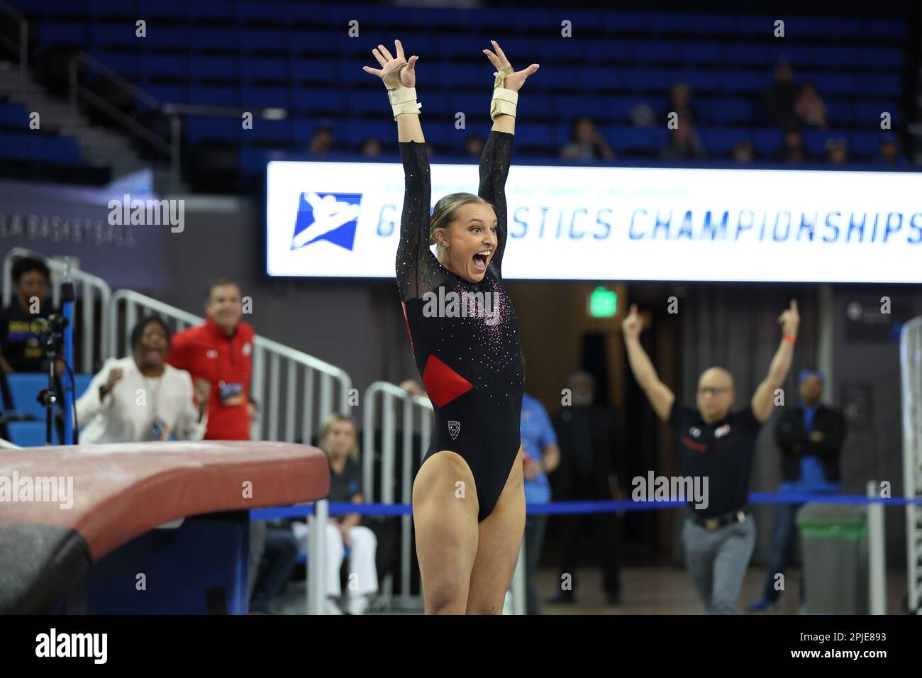 Los Angeles, CA. 1st Apr, 2023. Abby Brenner (University of Utah ...