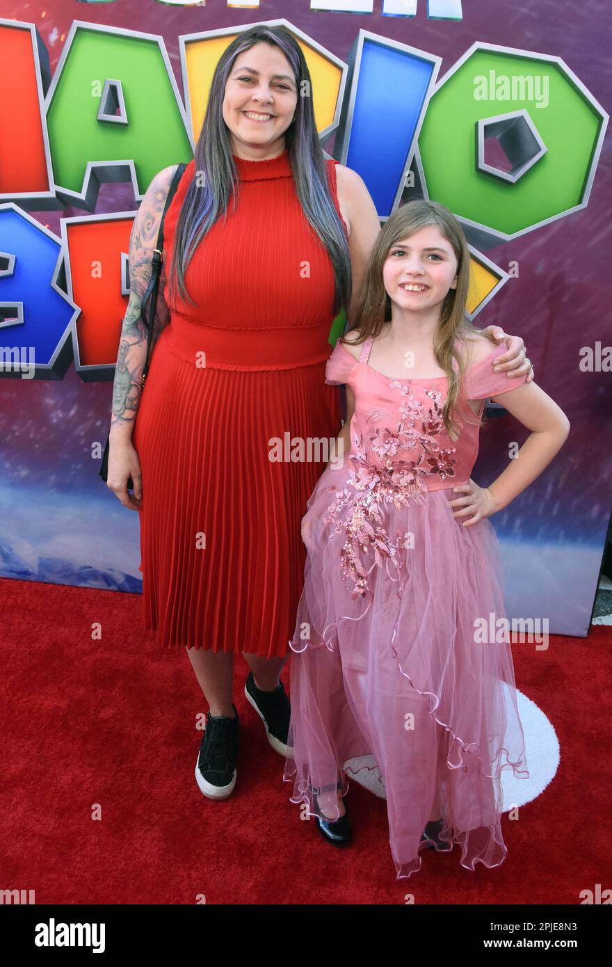 Los Angeles, California, USA 1st April 2023 Tessa Smith and Lorie Smith ...