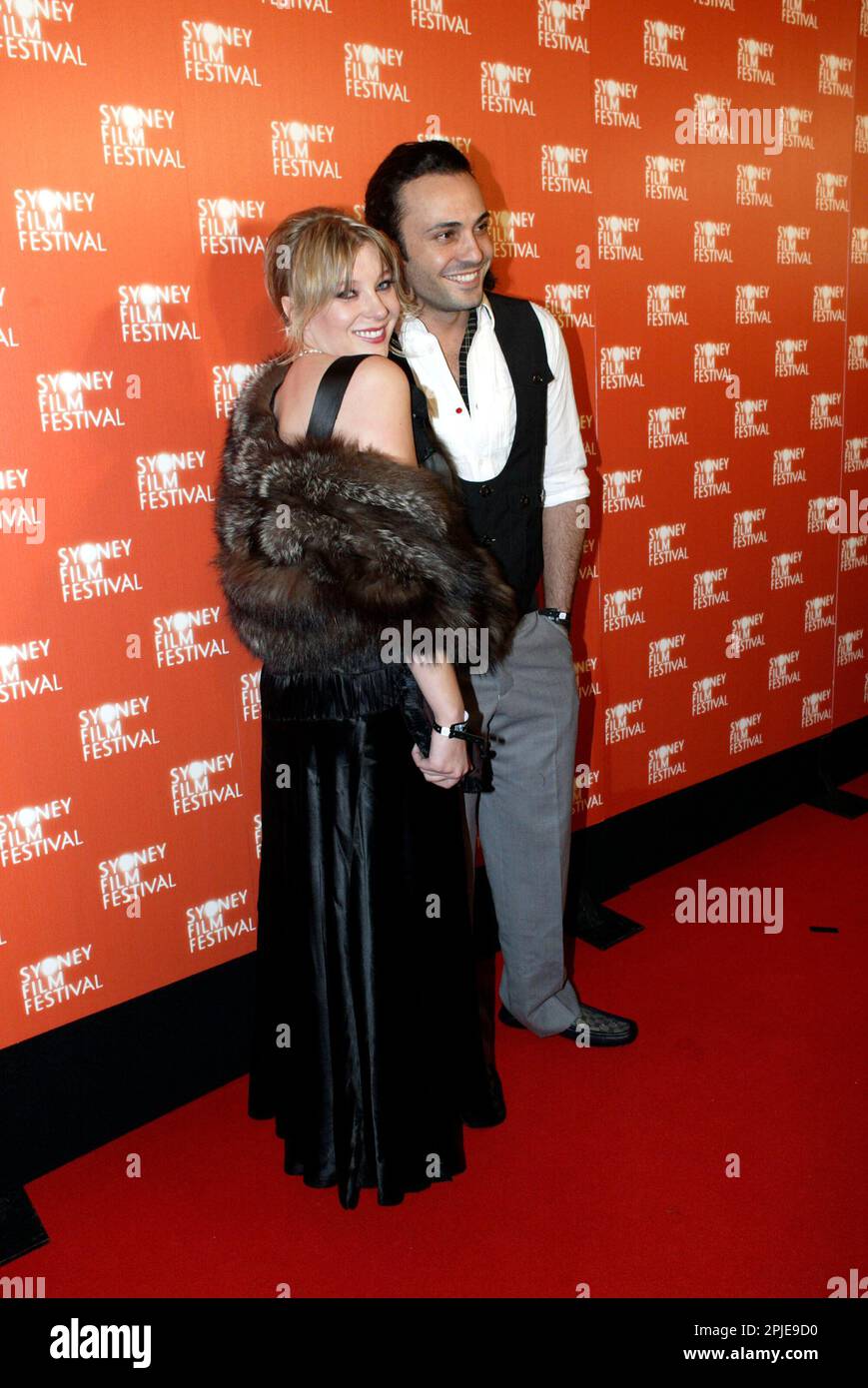 Veronica Sywak and guest at the Sydney Film Festival opening night gala ...