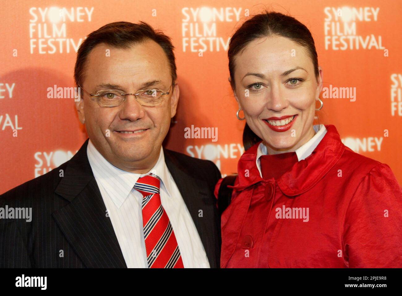 Frank Sartor and Monique Sartor at the Sydney Film Festival opening ...