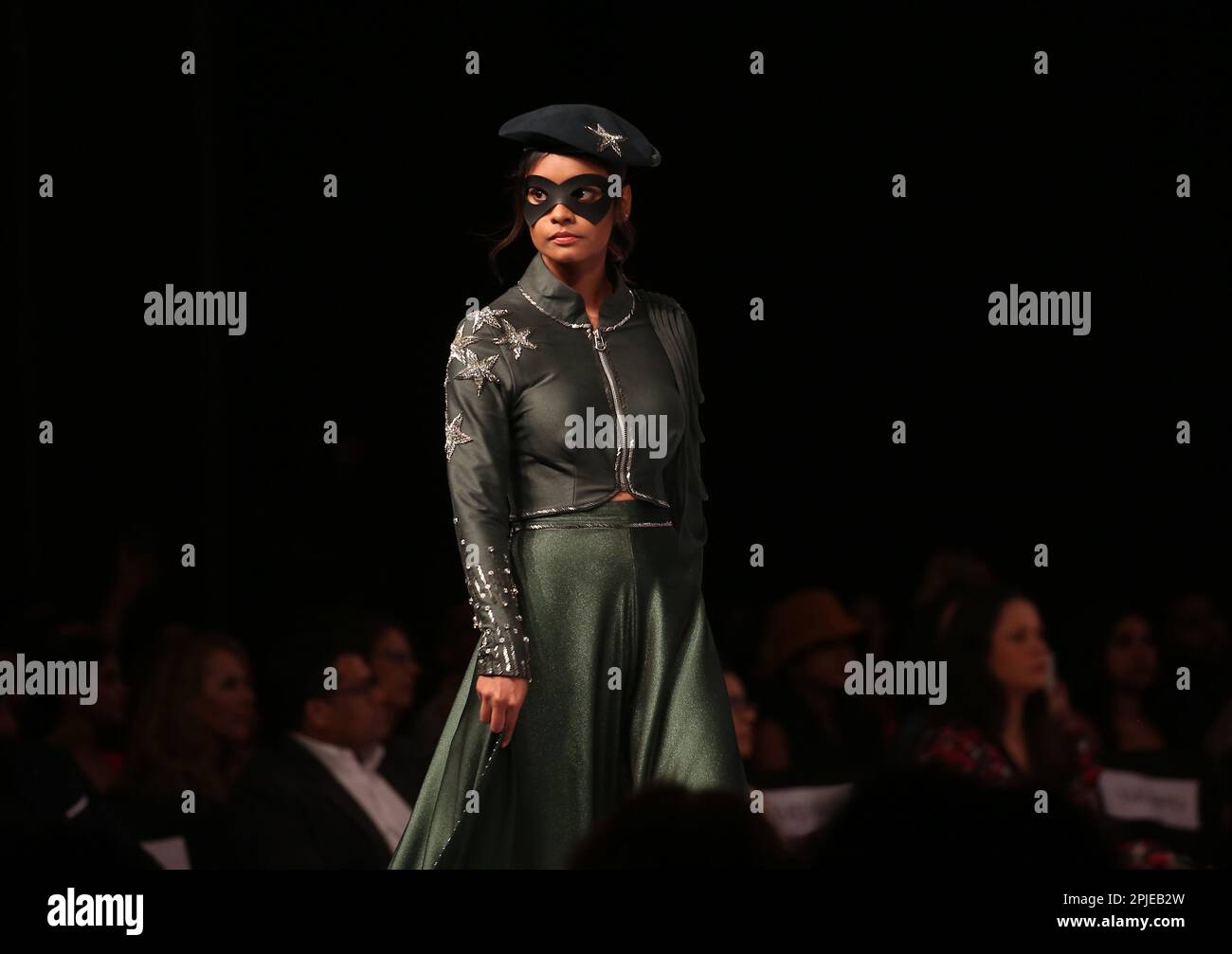 Colombo, Sri Lanka. 01st Apr, 2023. A model is presenting a Creation by ...