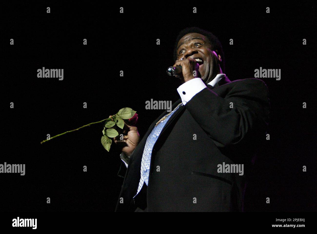 Al Green performing live in concert in The Domain during 'Festival ...