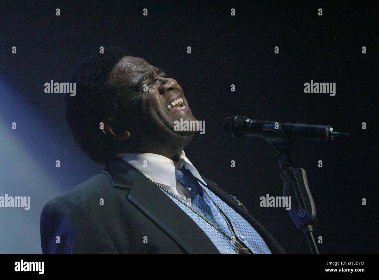 Al Green performing live in concert in The Domain during 'Festival ...