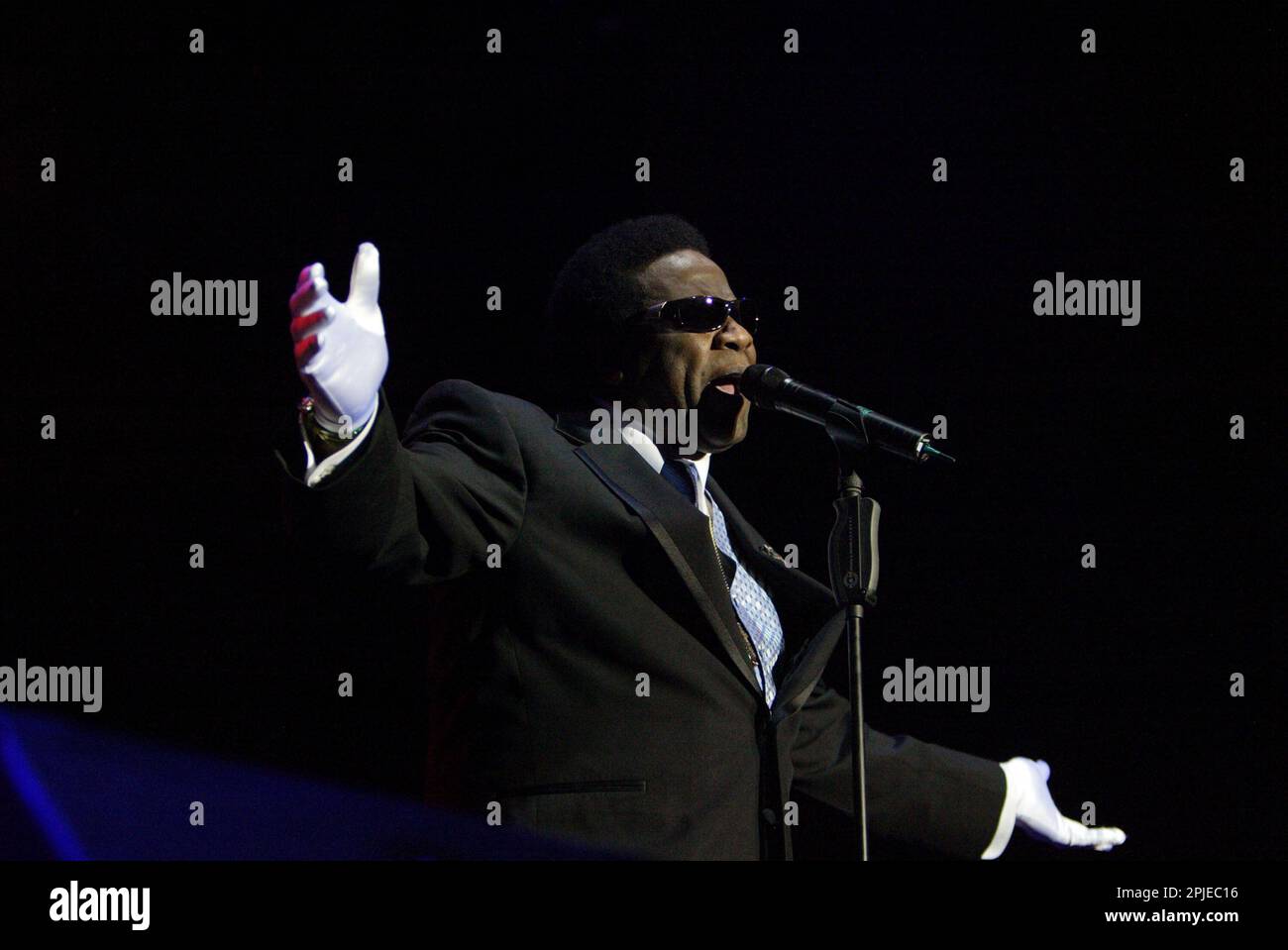 Al Green performing live in concert in The Domain during 'Festival ...