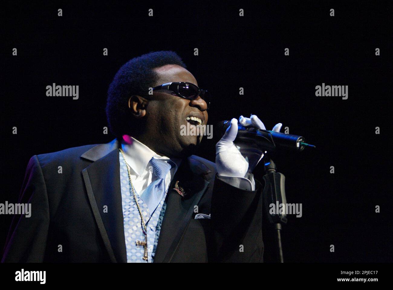 Al Green performing live in concert in The Domain during 'Festival ...