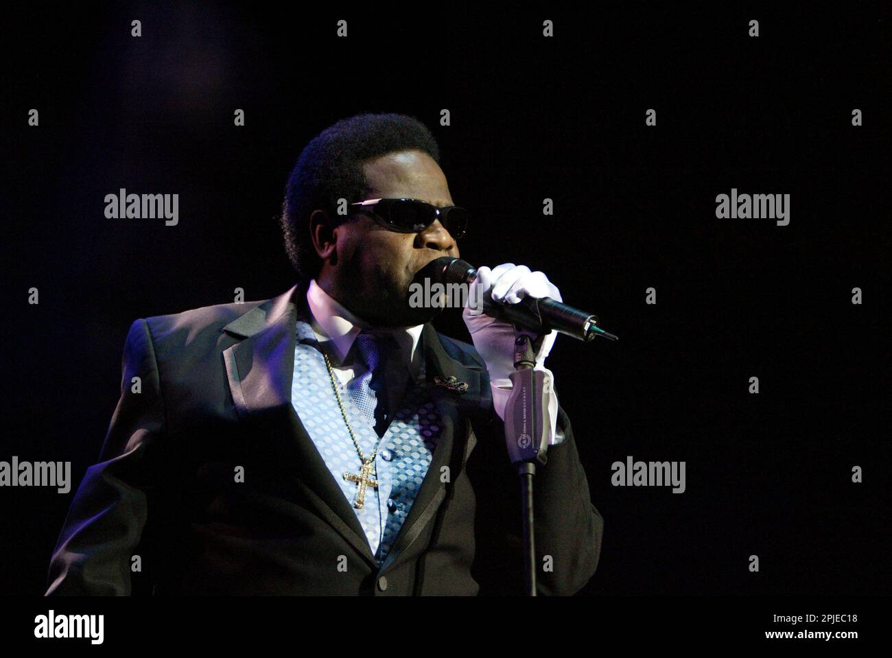 Al Green performing live in concert in The Domain during 'Festival ...