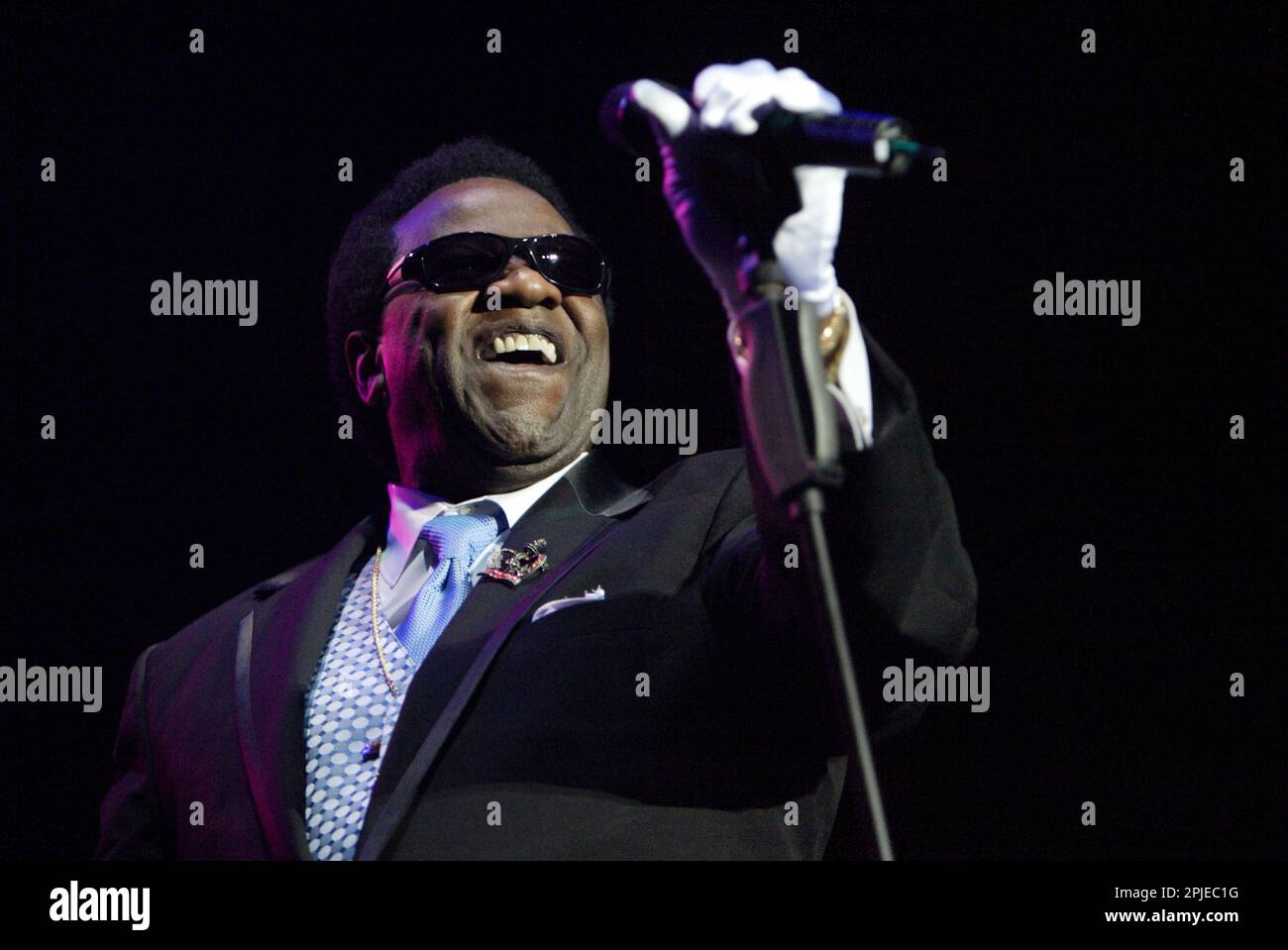 Al Green performing live in concert in The Domain during 'Festival ...