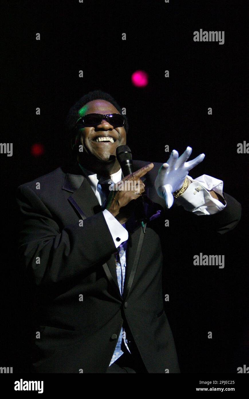 Al Green performing live in concert in The Domain during 'Festival ...