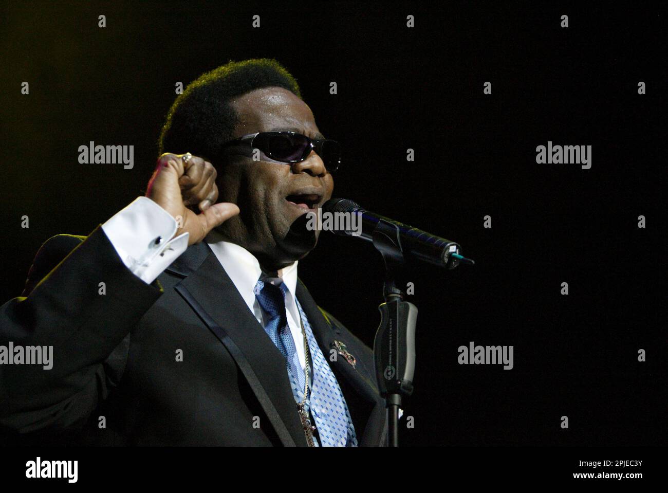 Al Green performing live in concert in The Domain during 'Festival ...