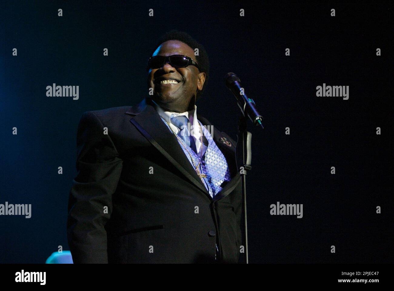 Al Green performing live in concert in The Domain during 'Festival ...